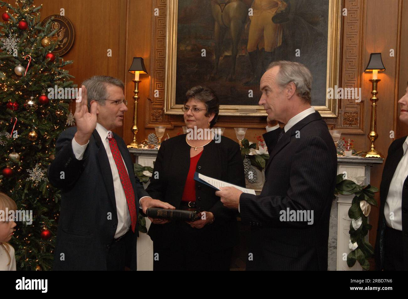 Swearing-in ceremony for R. Lyle Laverty, Jr. as Assistant Secretary ...