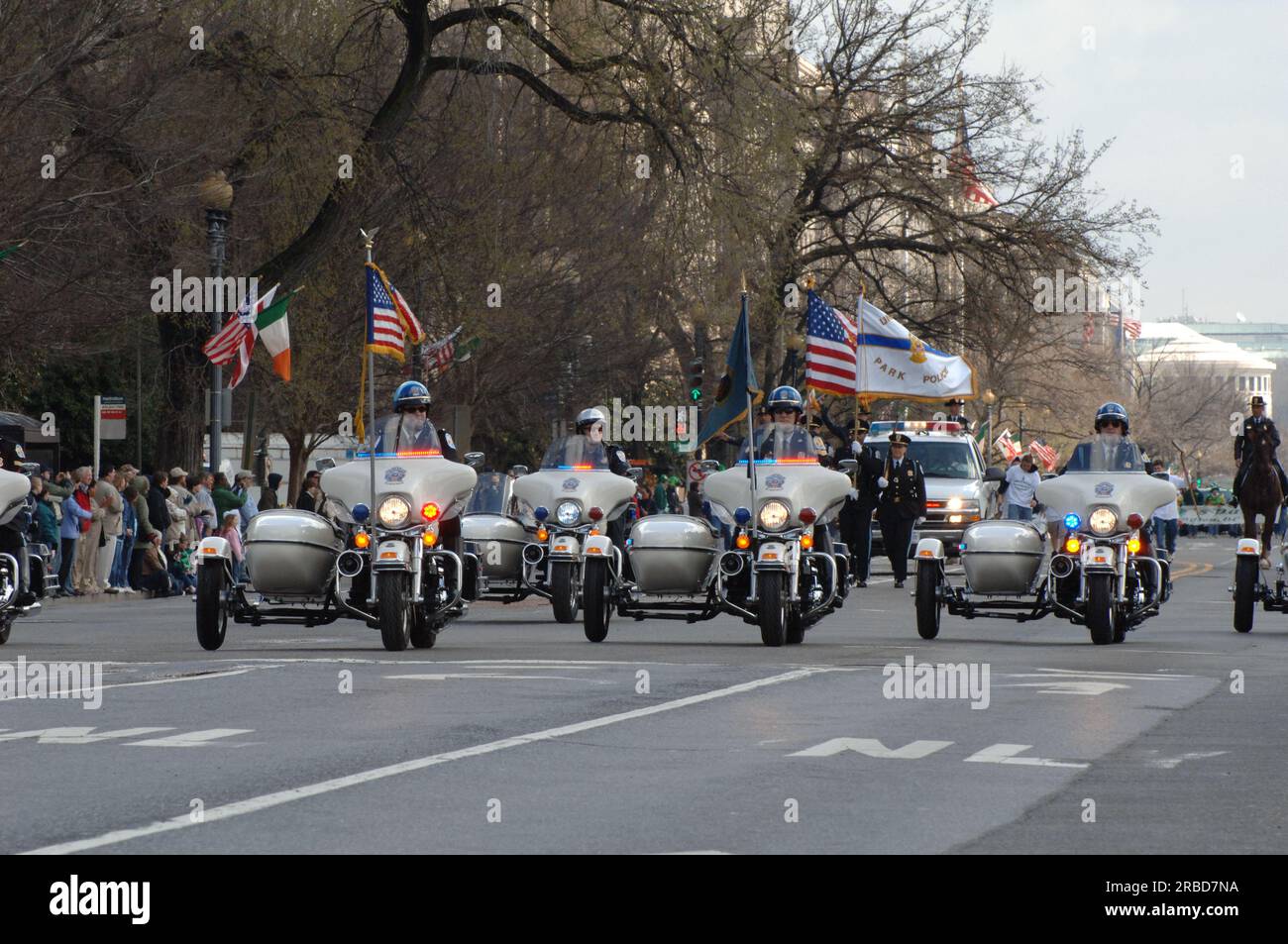 Annual St. Patrick's Day Parade along Constitution Avenue, Washington ...