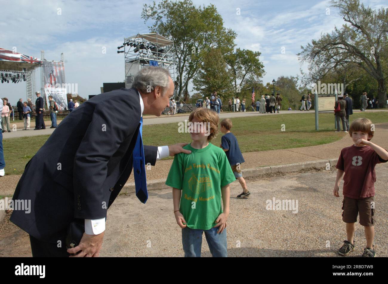 Visit of Secretary Dirk Kempthorne to Yorktown, Virginia to deliver the ...