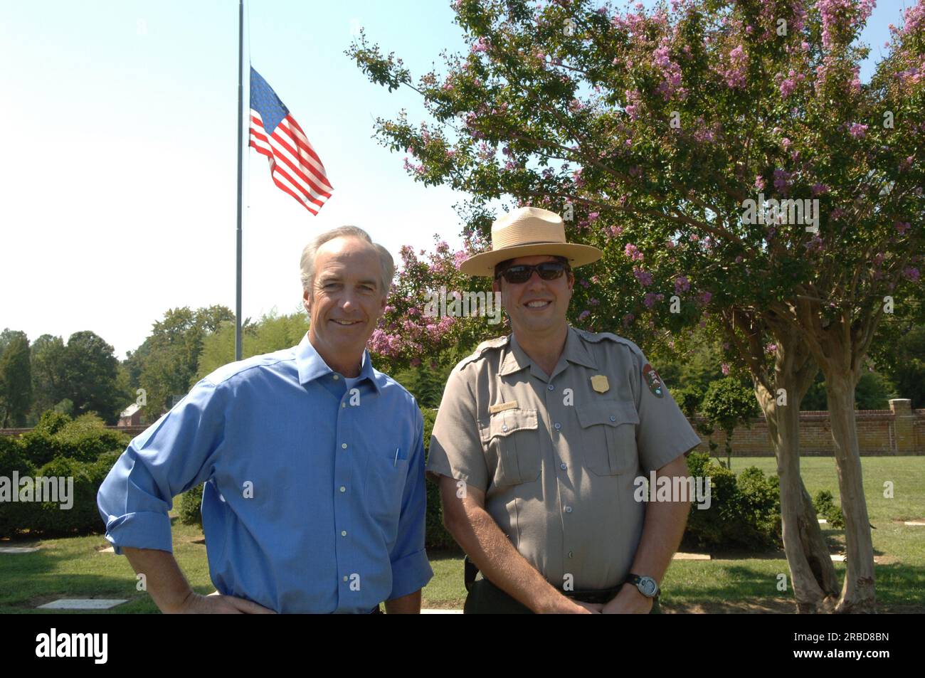 Visit of Secretary Dirk Kempthorne to Williamsburg, Virginia, for ...