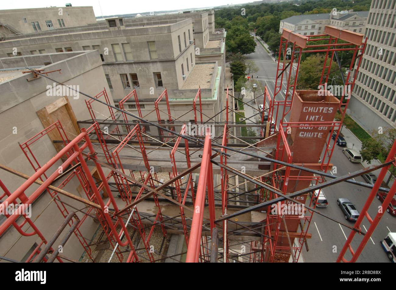 Main Interior Building: views from interior, exterior renovation ...