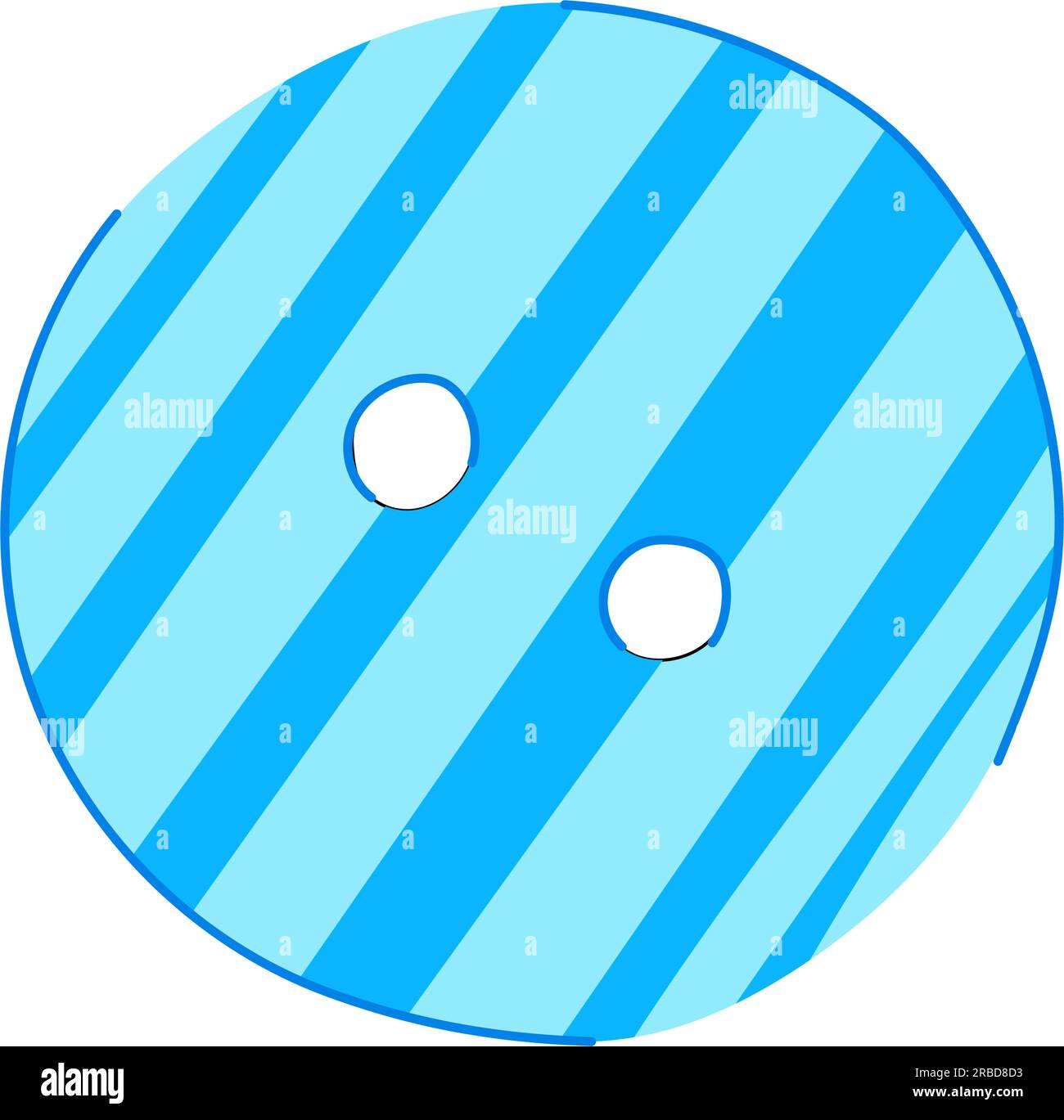 sew sewing button cartoon vector illustration Stock Vector Image & Art ...