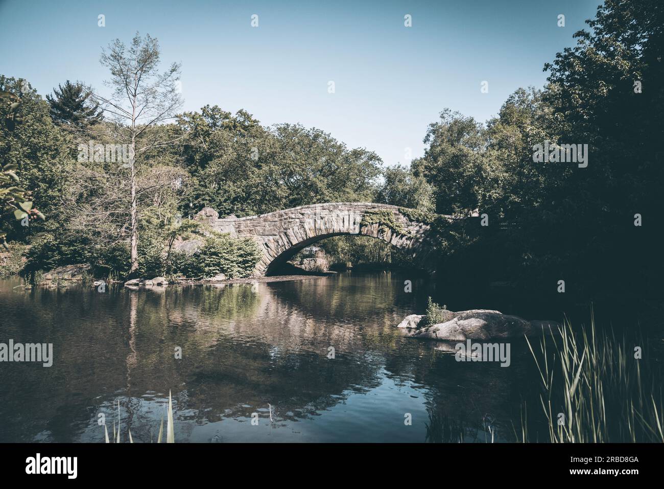 Gapstow Bridge, Central Park NYC Stock Photo - Alamy
