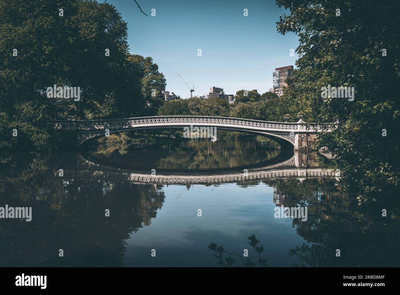 Central park bridge spring hi-res stock photography and images - Alamy