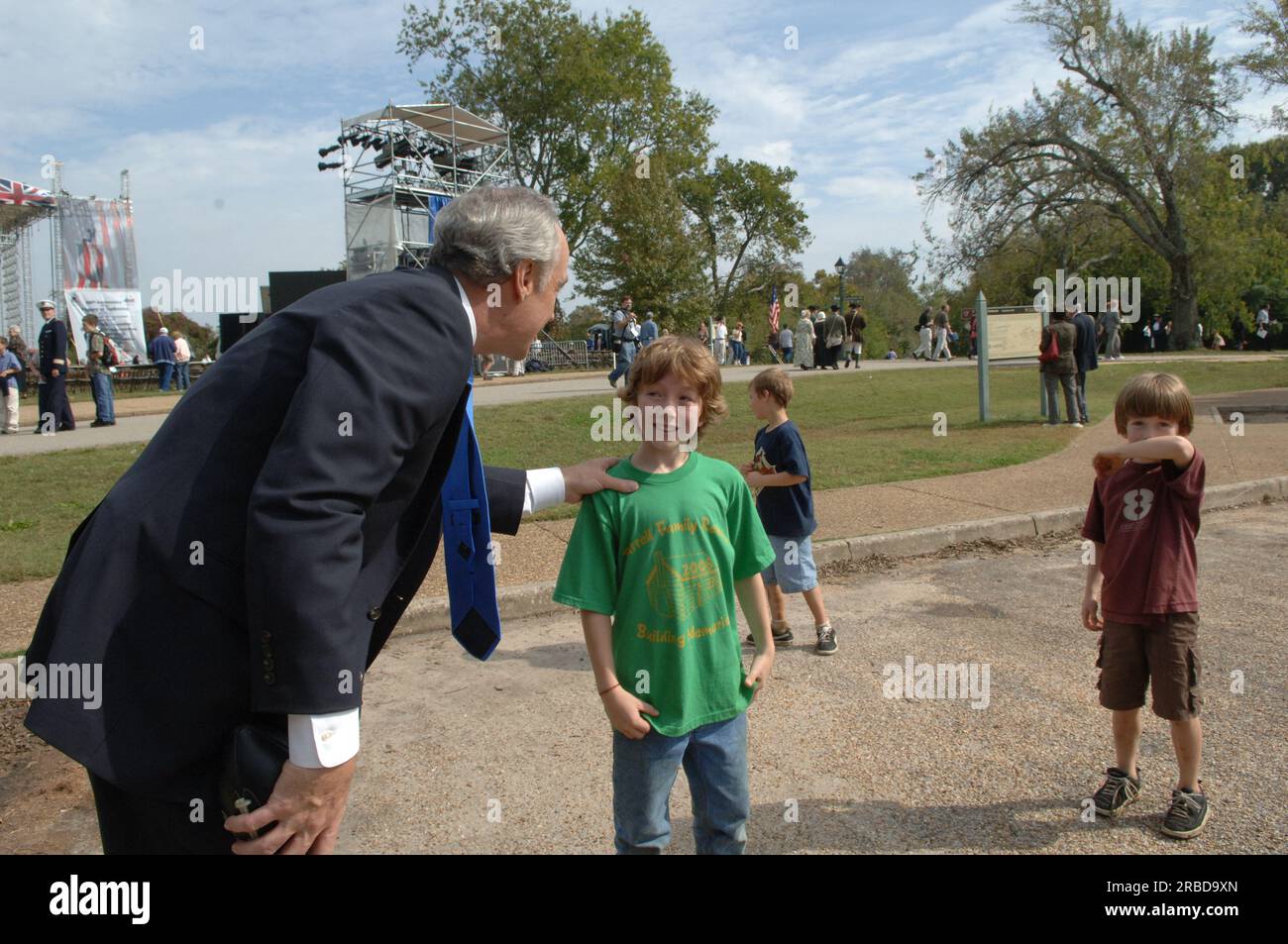 Visit of Secretary Dirk Kempthorne to Yorktown, Virginia to deliver the ...