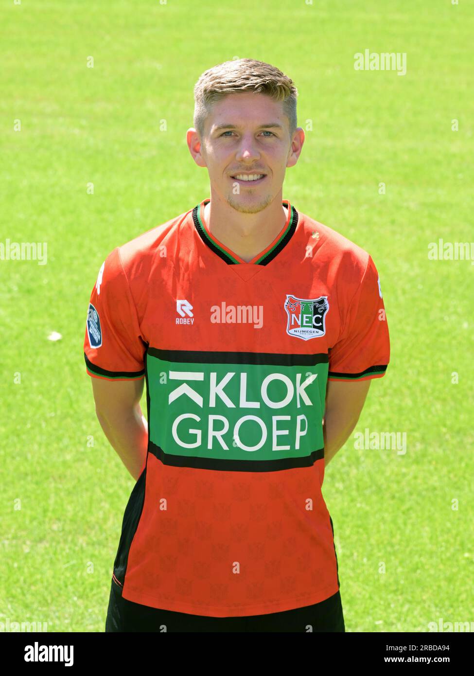 NIJMEGEN - Mees Hoedemakers during the NEC Nijmegen Team Presentation ...