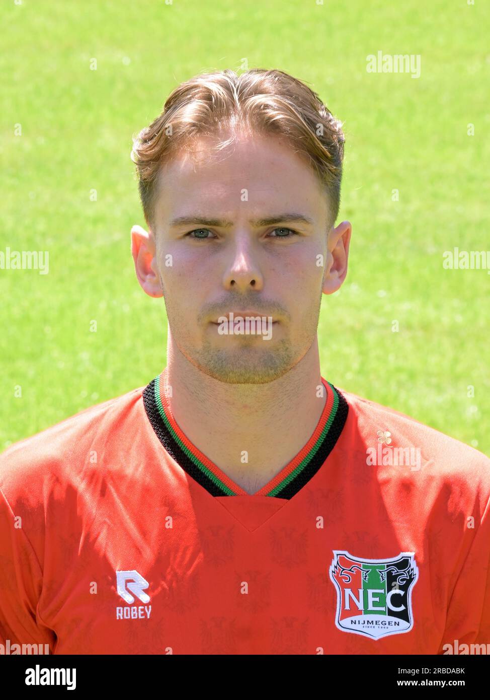 NIJMEGEN - Lars Olden Larsen during the NEC Nijmegen Team Presentation ...