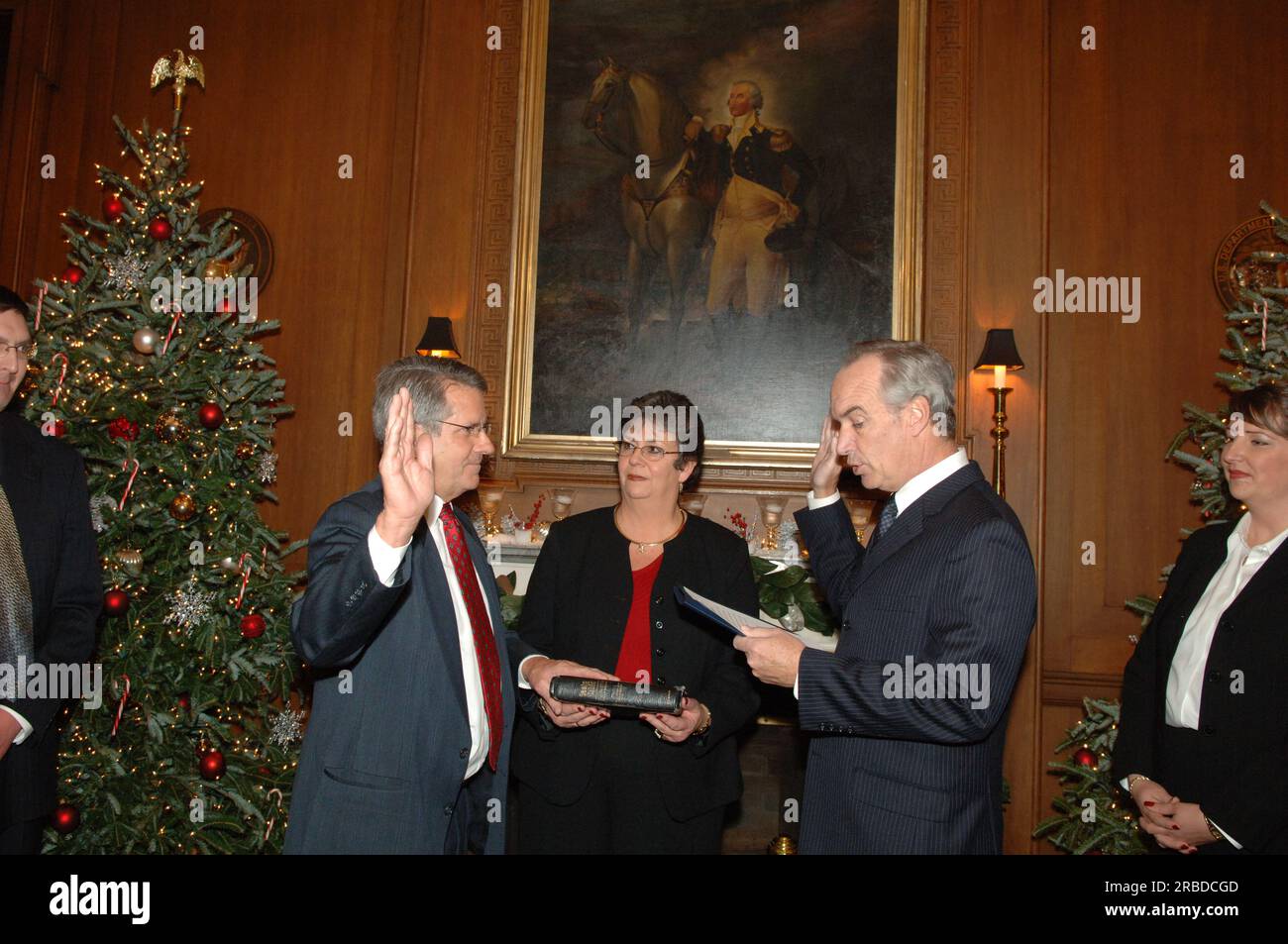 Swearing-in ceremony for R. Lyle Laverty, Jr. as Assistant Secretary ...
