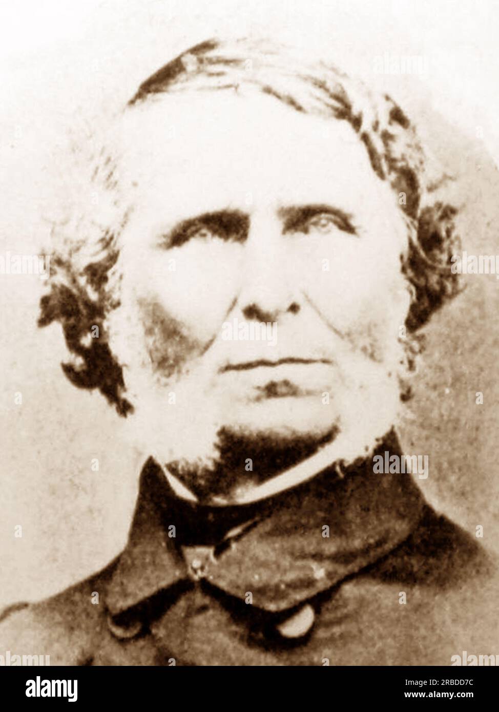 Neal Dow, the 'father of prohibition', USA Stock Photo - Alamy