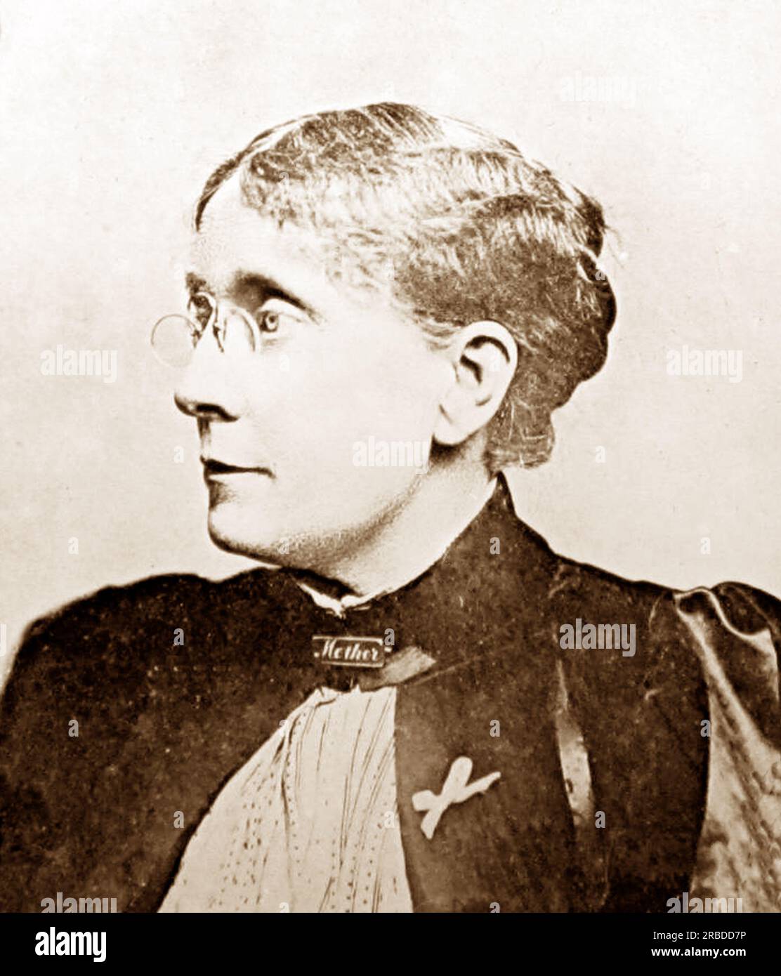 Frances Willard, temperance / prohibition leader, USA Stock Photo - Alamy