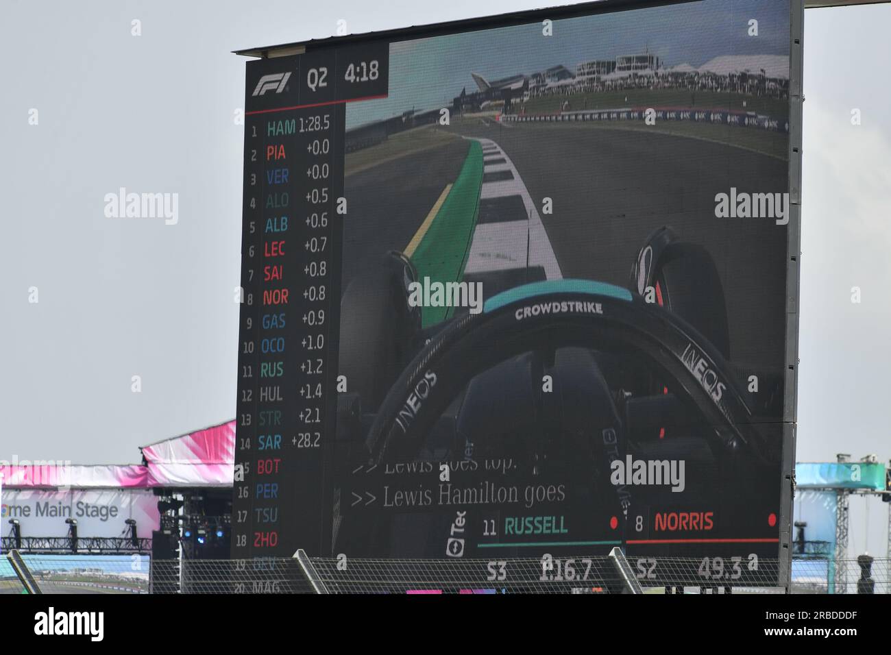 F1 billboard hi-res stock photography and images - Alamy