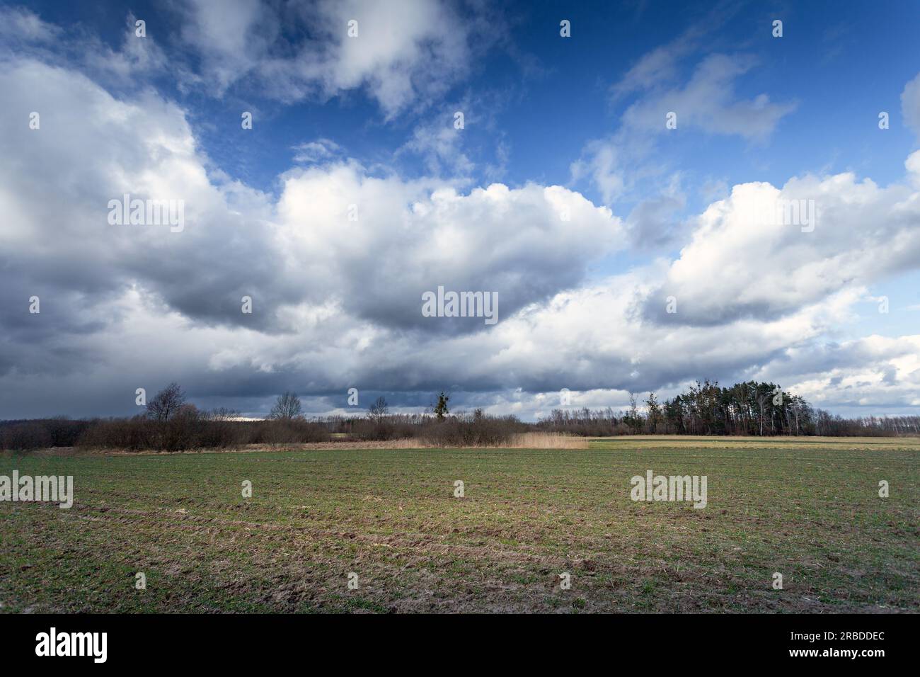 Horizon over farmland hi-res stock photography and images - Alamy