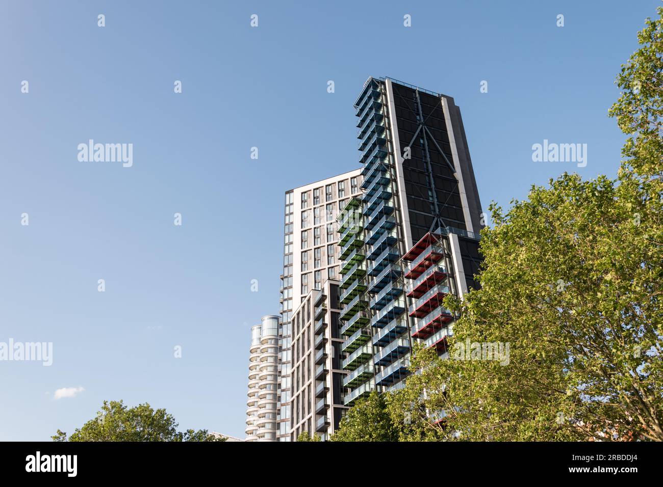 Merano residences london hi-res stock photography and images - Alamy
