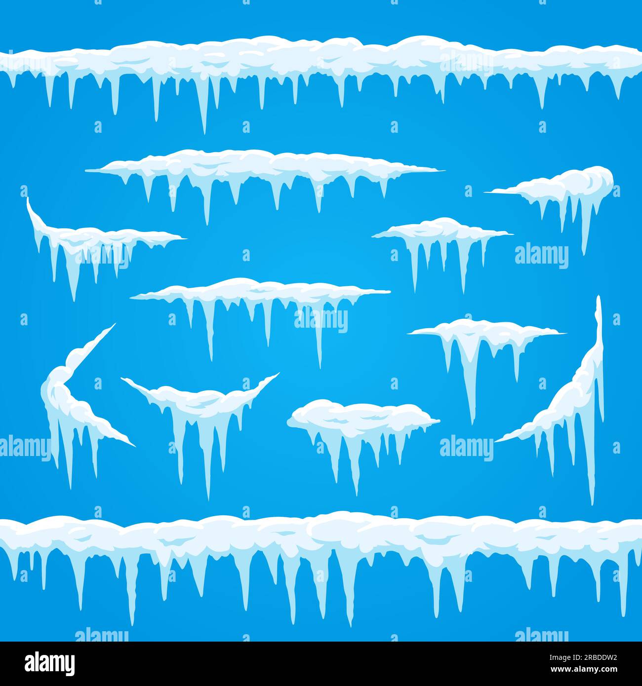 Ice cold frosted nature frozen Stock Vector Images - Alamy