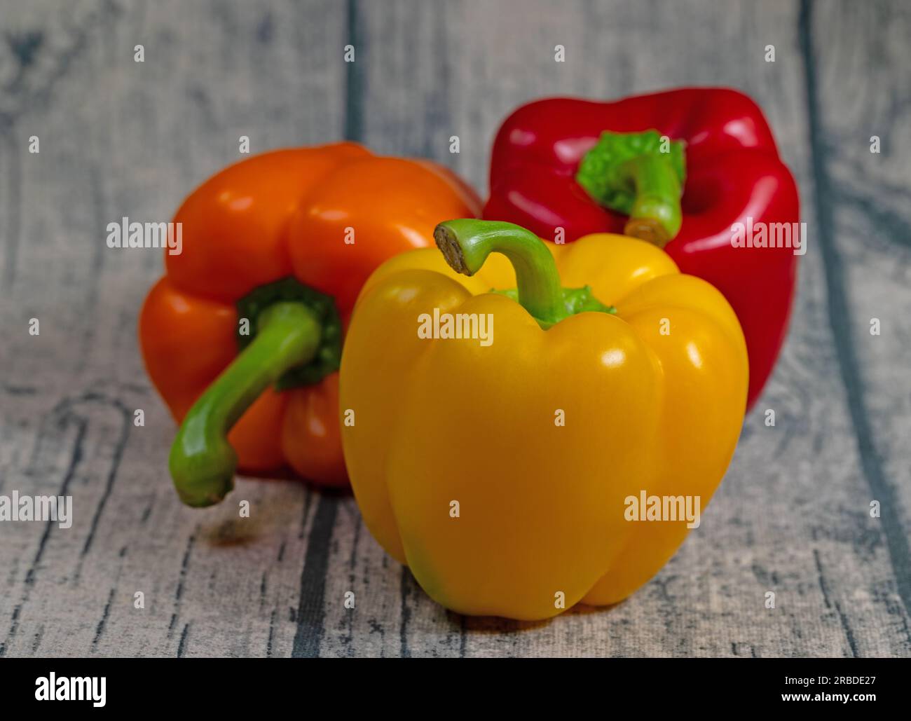 Colorful peppers, capsicum, in close-up Stock Photo - Alamy