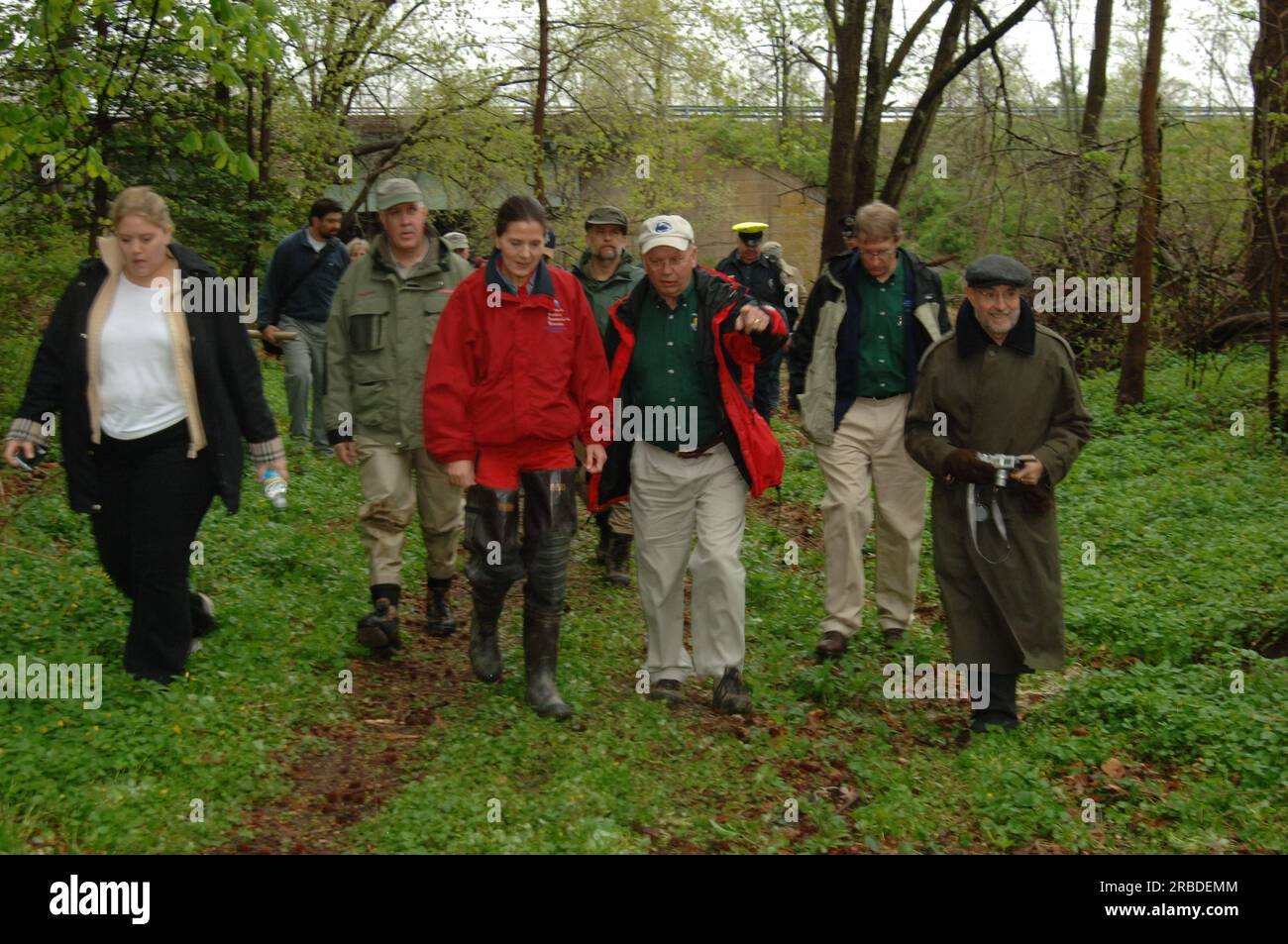 Visit of Acting Secretary P. Lynn Scarlett and aides to Lorimer Park ...