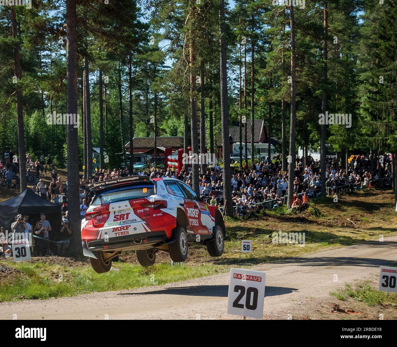 Mrf rally team hi-res stock photography and images - Alamy