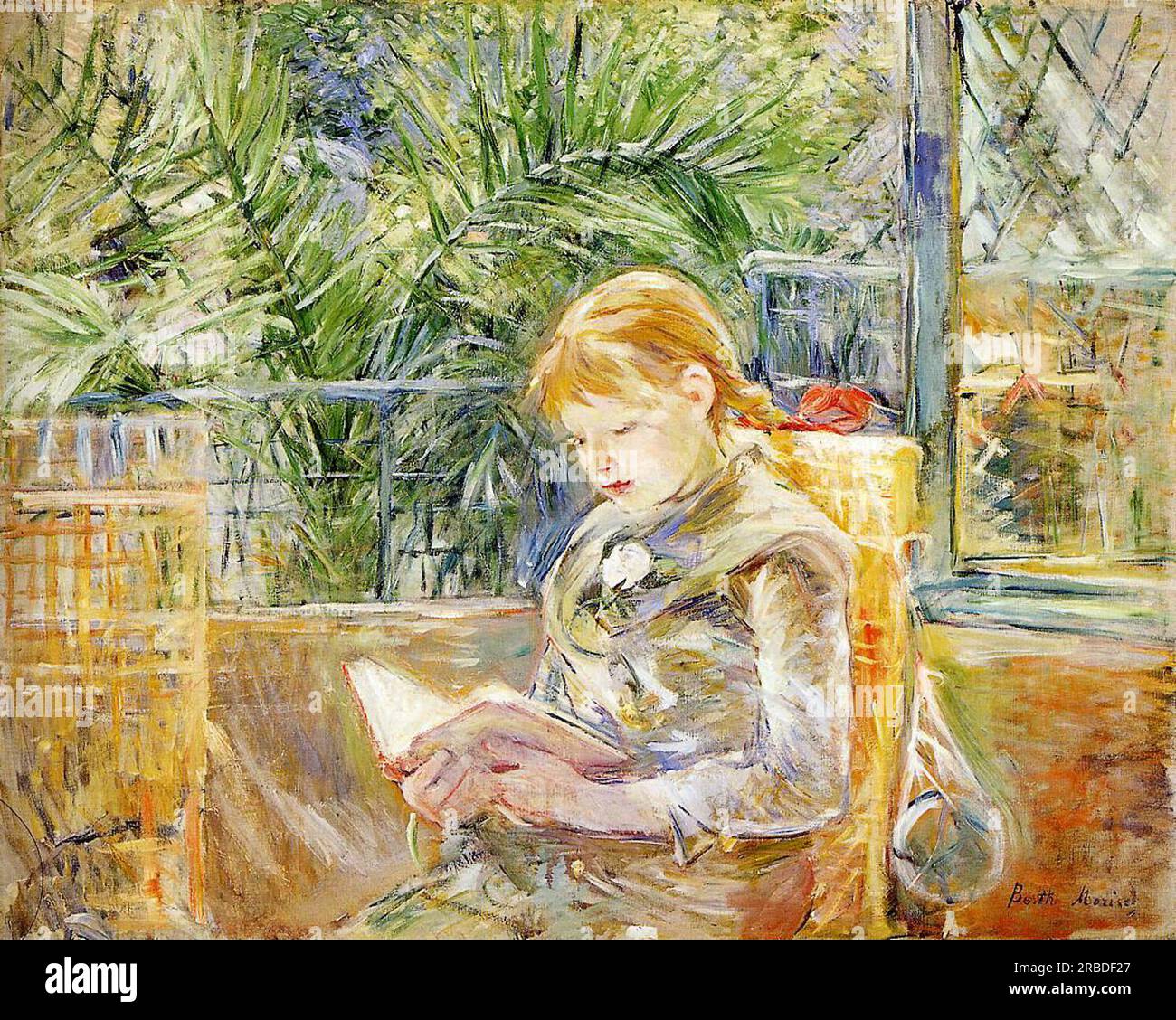 Berthe morisot reading hi-res stock photography and images - Alamy