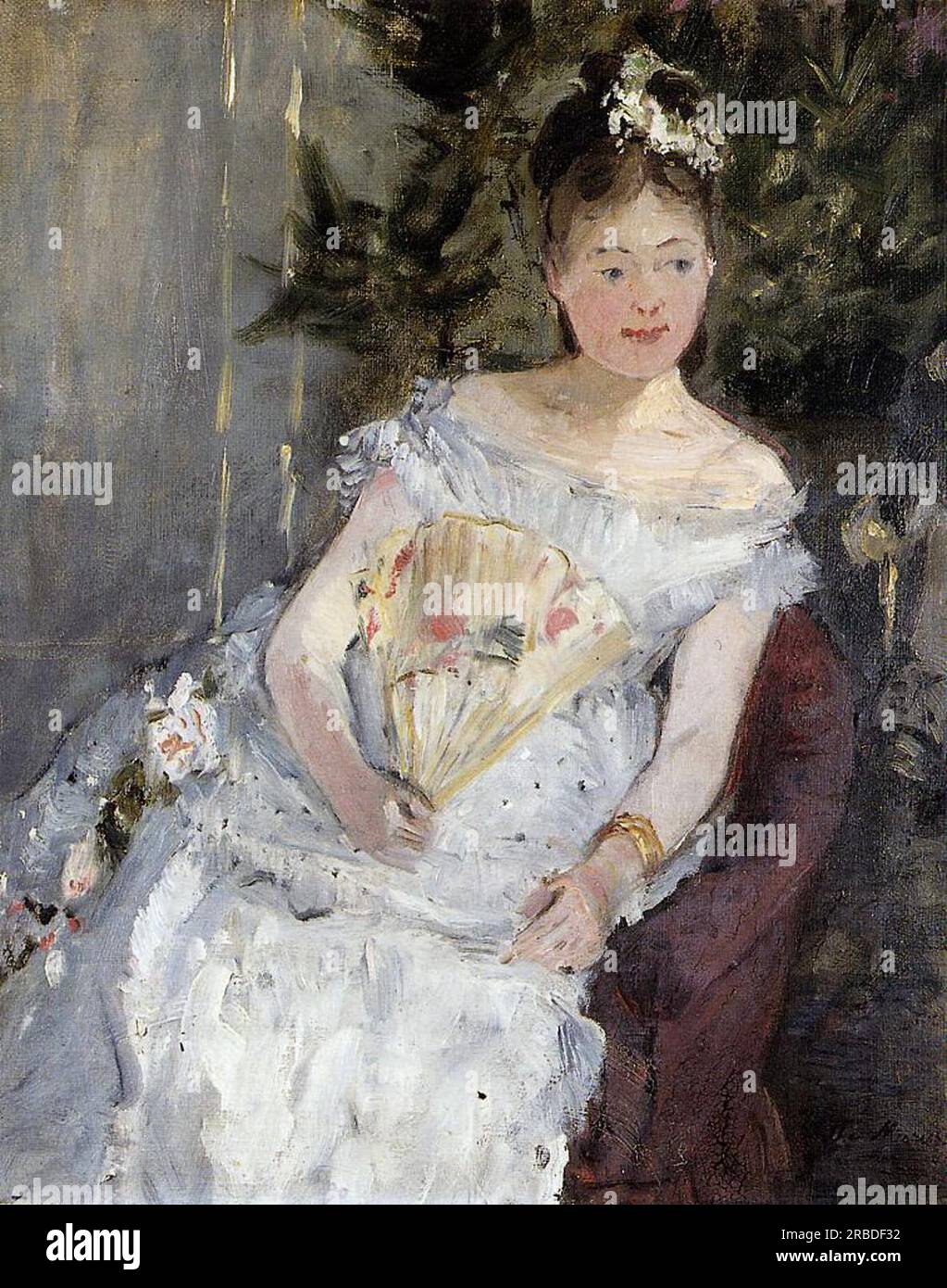 Portrait of Marguerite Carre (also known as Young Girl in a Ball Gown ...
