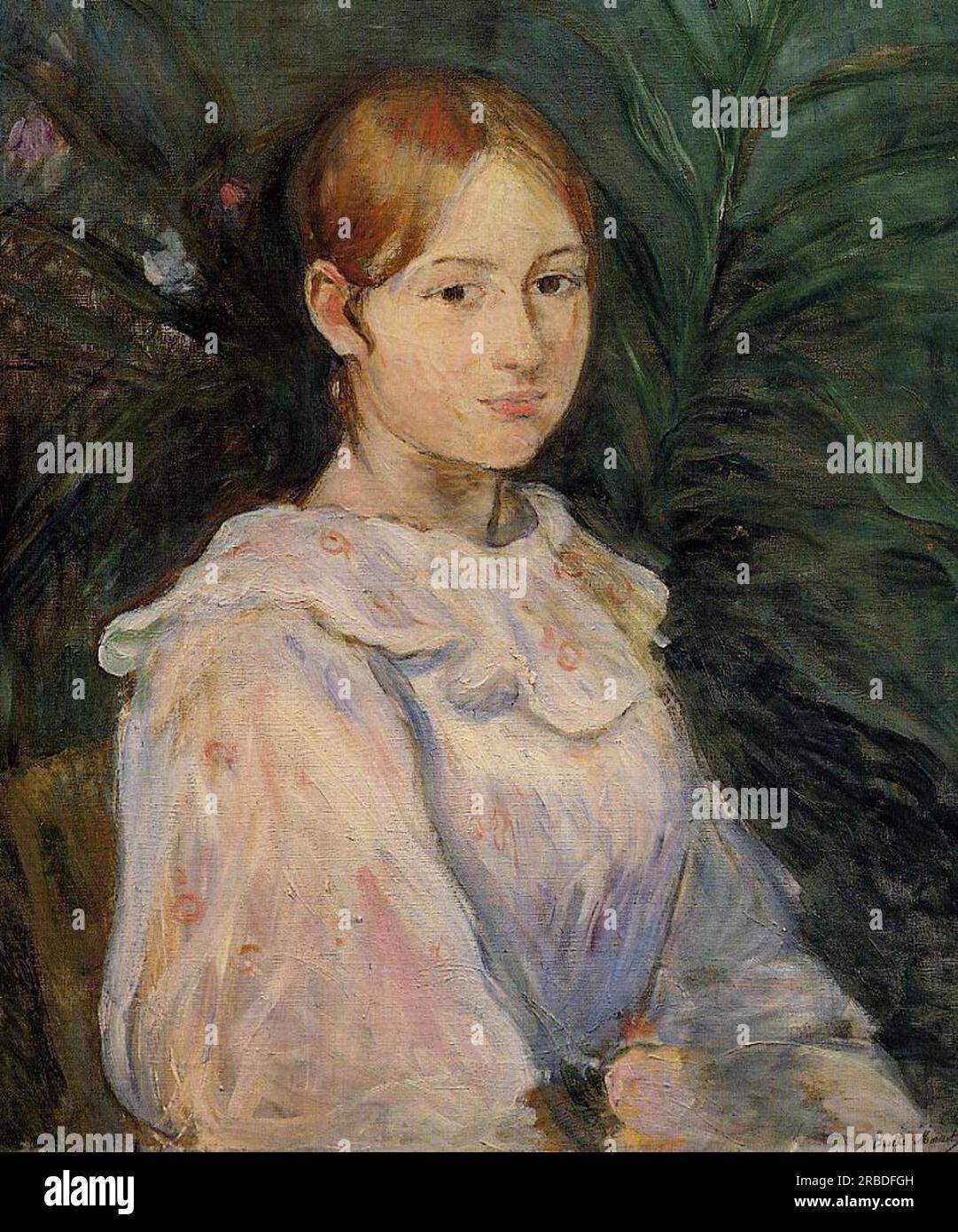 Bust of Alice Gamby 1890 by Berthe Morisot Stock Photo - Alamy