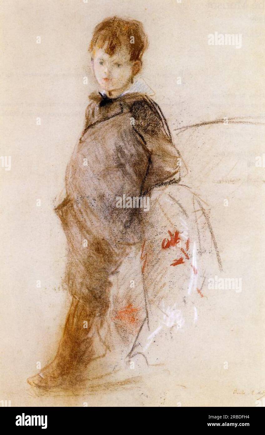 Portrait of Marcel 1880 by Berthe Morisot Stock Photo - Alamy
