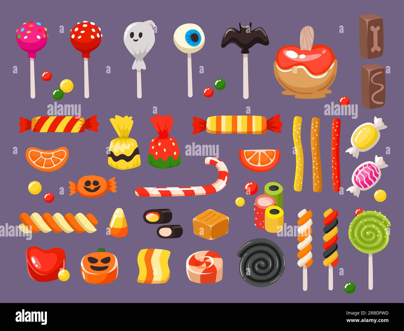 Almond candies Stock Vector Images - Alamy