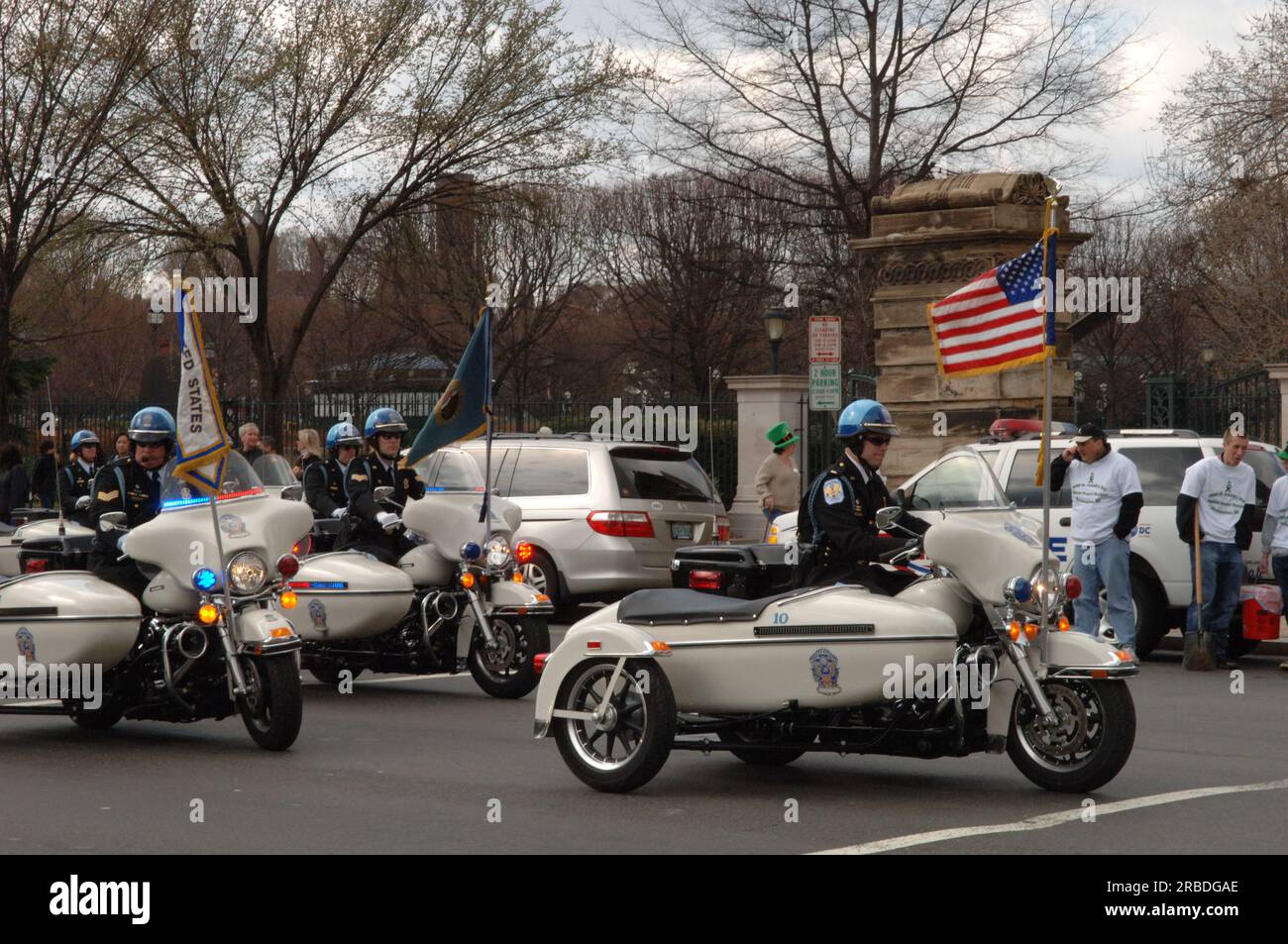 Annual St. Patrick's Day Parade along Constitution Avenue, Washington ...