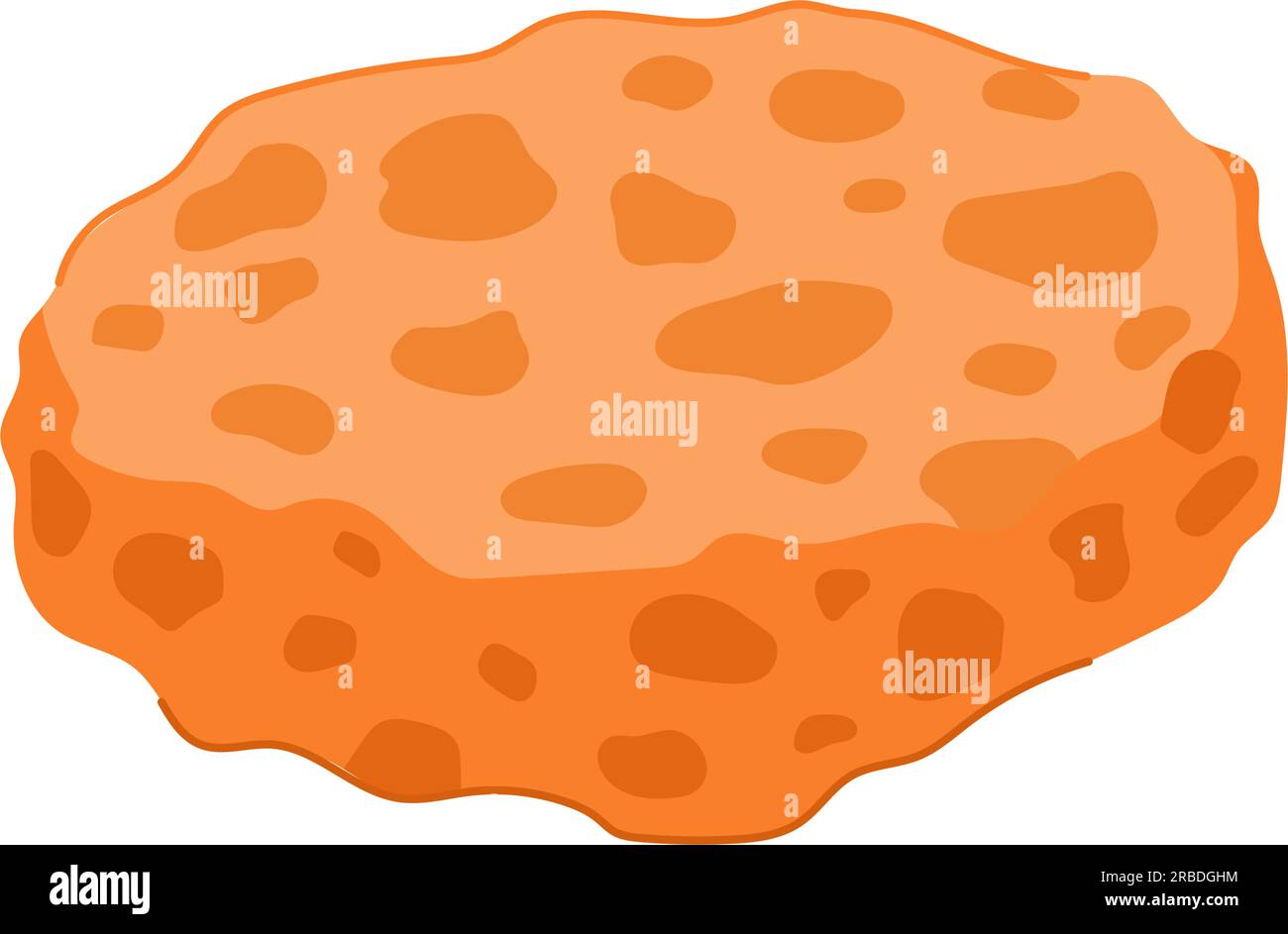 foam sponge hygiene cartoon vector illustration Stock Vector Image ...