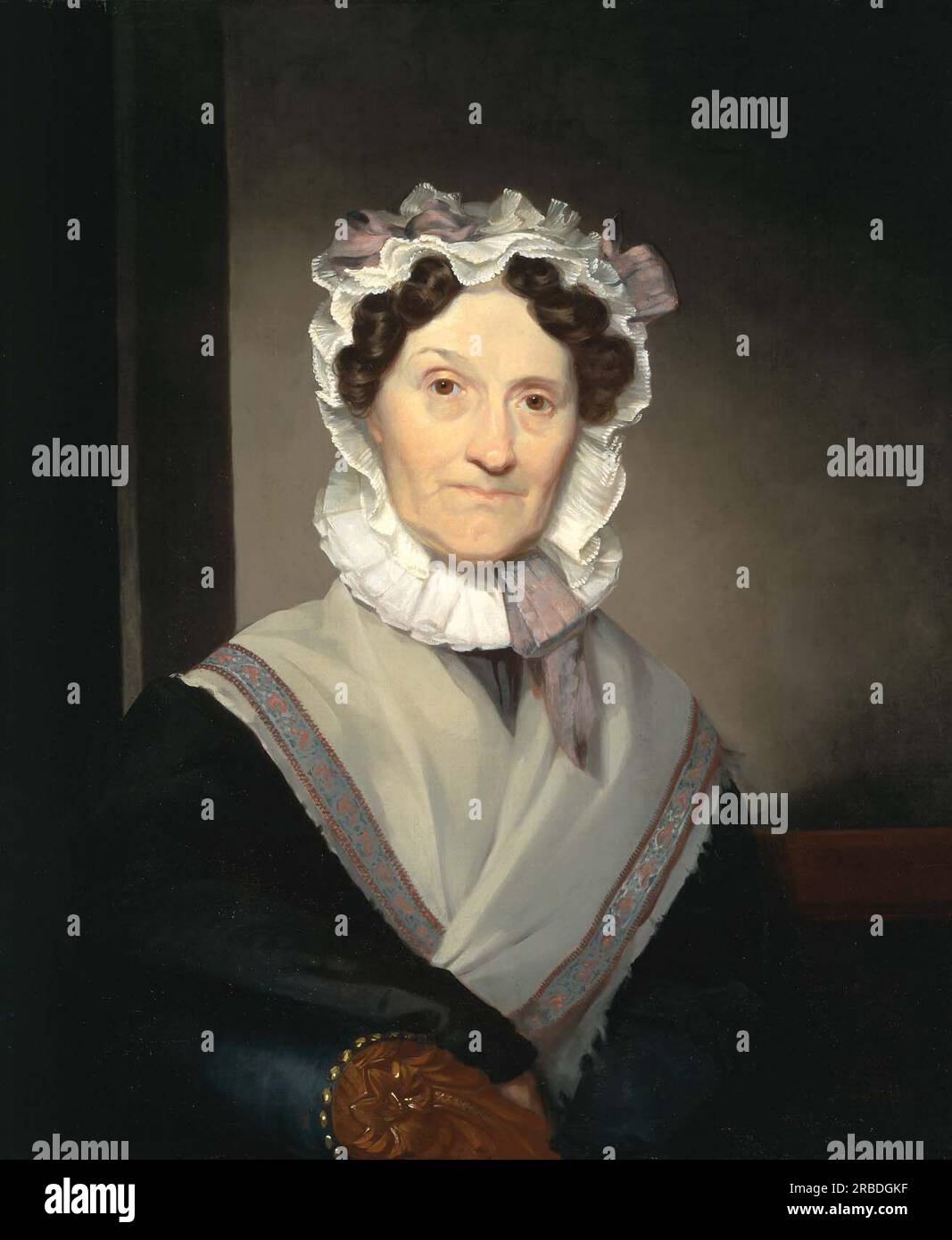 Mrs. Thomas Fuller (Mary Fuller) by Samuel Morse Stock Photo - Alamy