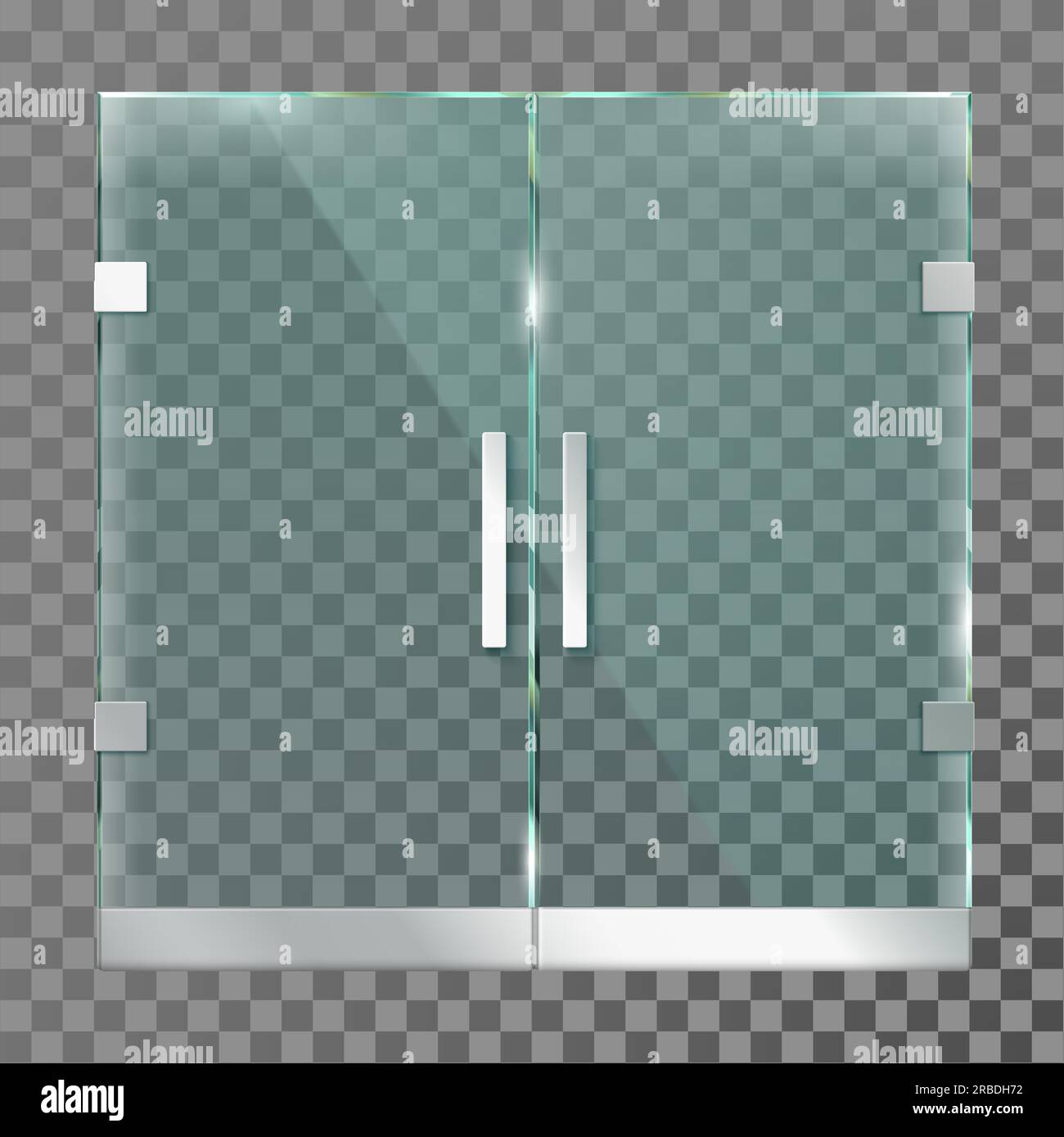 Reflective shop window Stock Vector Images - Alamy