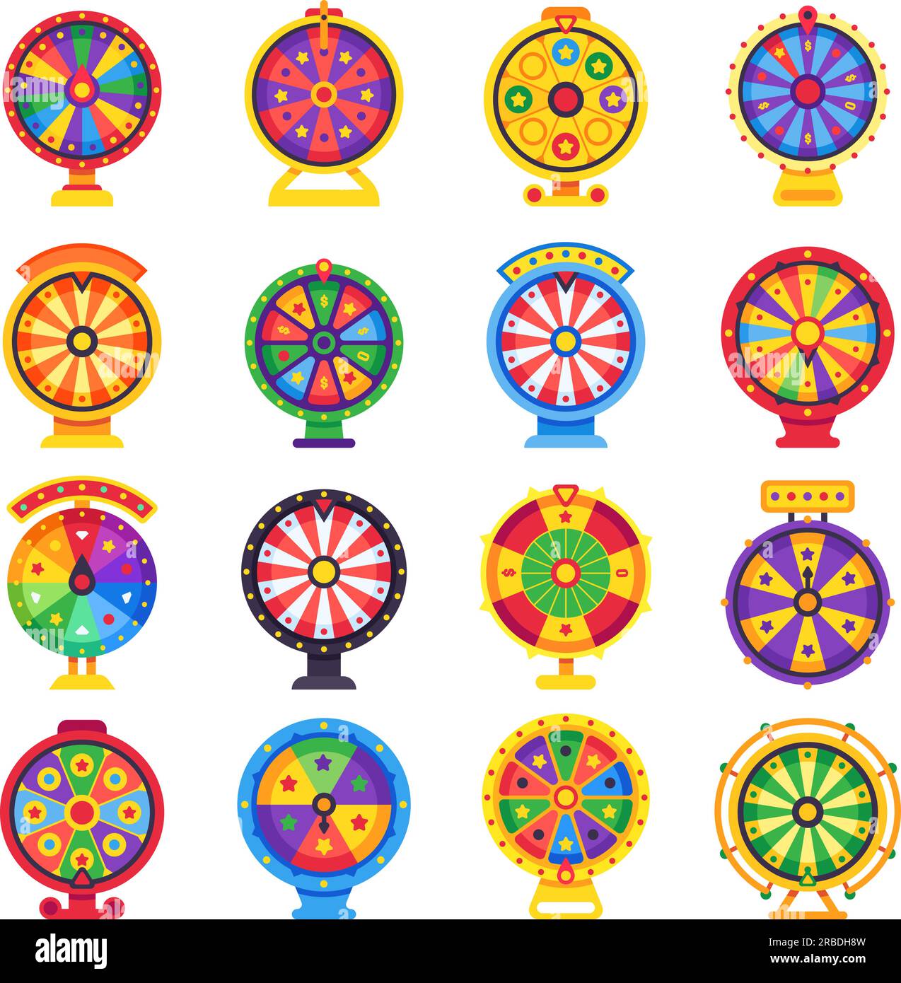 Spinning wheels spinning round Stock Vector Images - Alamy