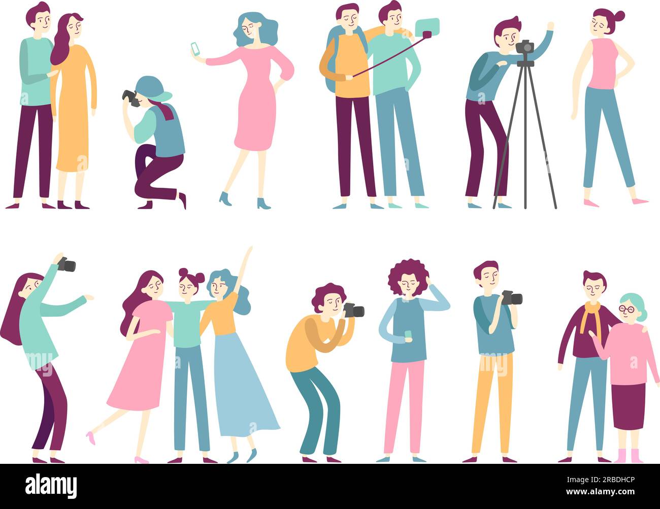 Taking pictures photos photo picture Stock Vector Images - Alamy