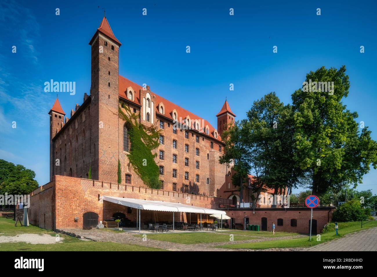 Gniew, Poland, Aug 2020 Gniew Castle is a former castle of the Teutonic ...