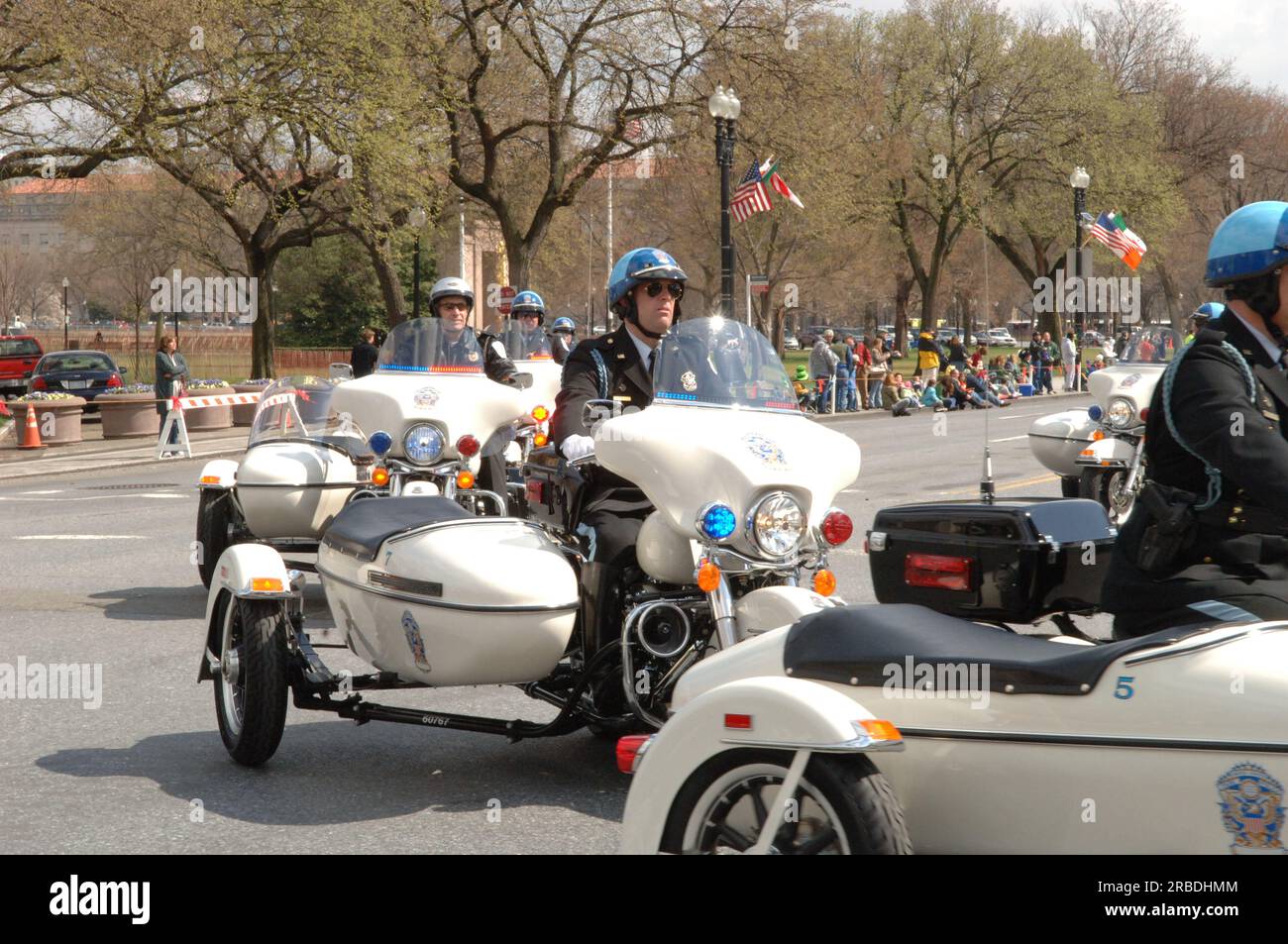 Annual St. Patrick's Day Parade along Constitution Avenue, Washington ...