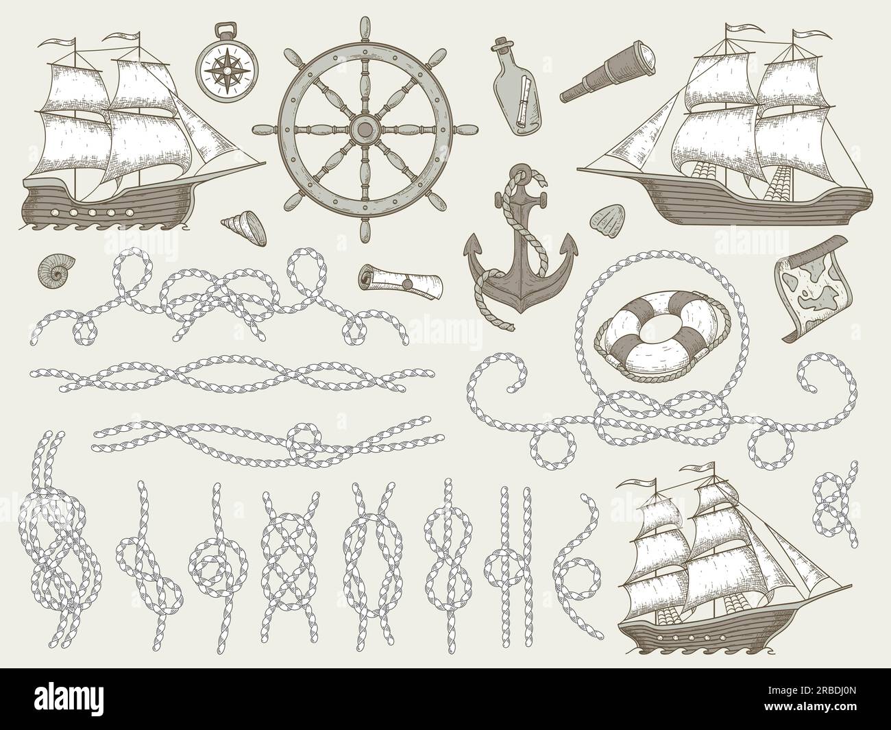 Ships wheel logo hi-res stock photography and images - Alamy