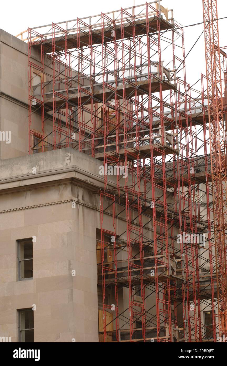 Main Interior Building: views from exterior renovation projects Stock ...