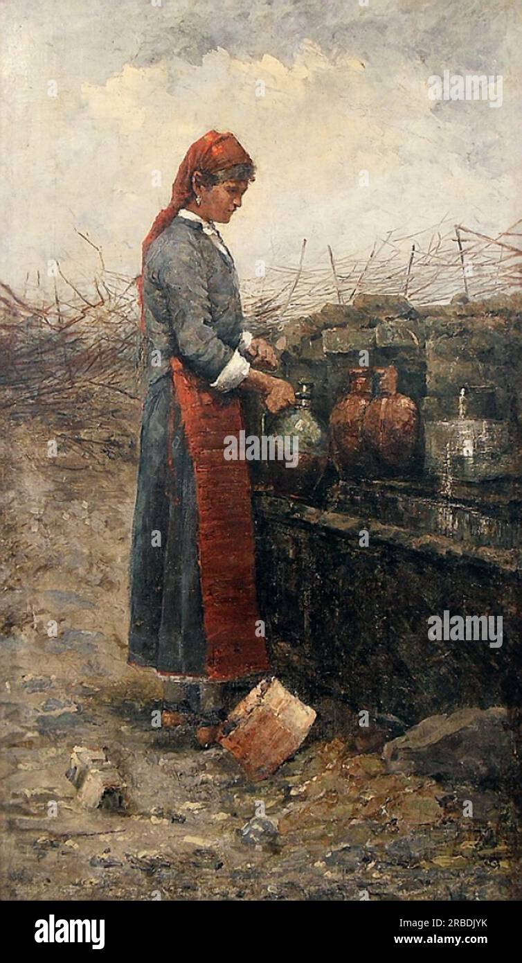 At the tap by Ivan Mrkviсka Stock Photo - Alamy