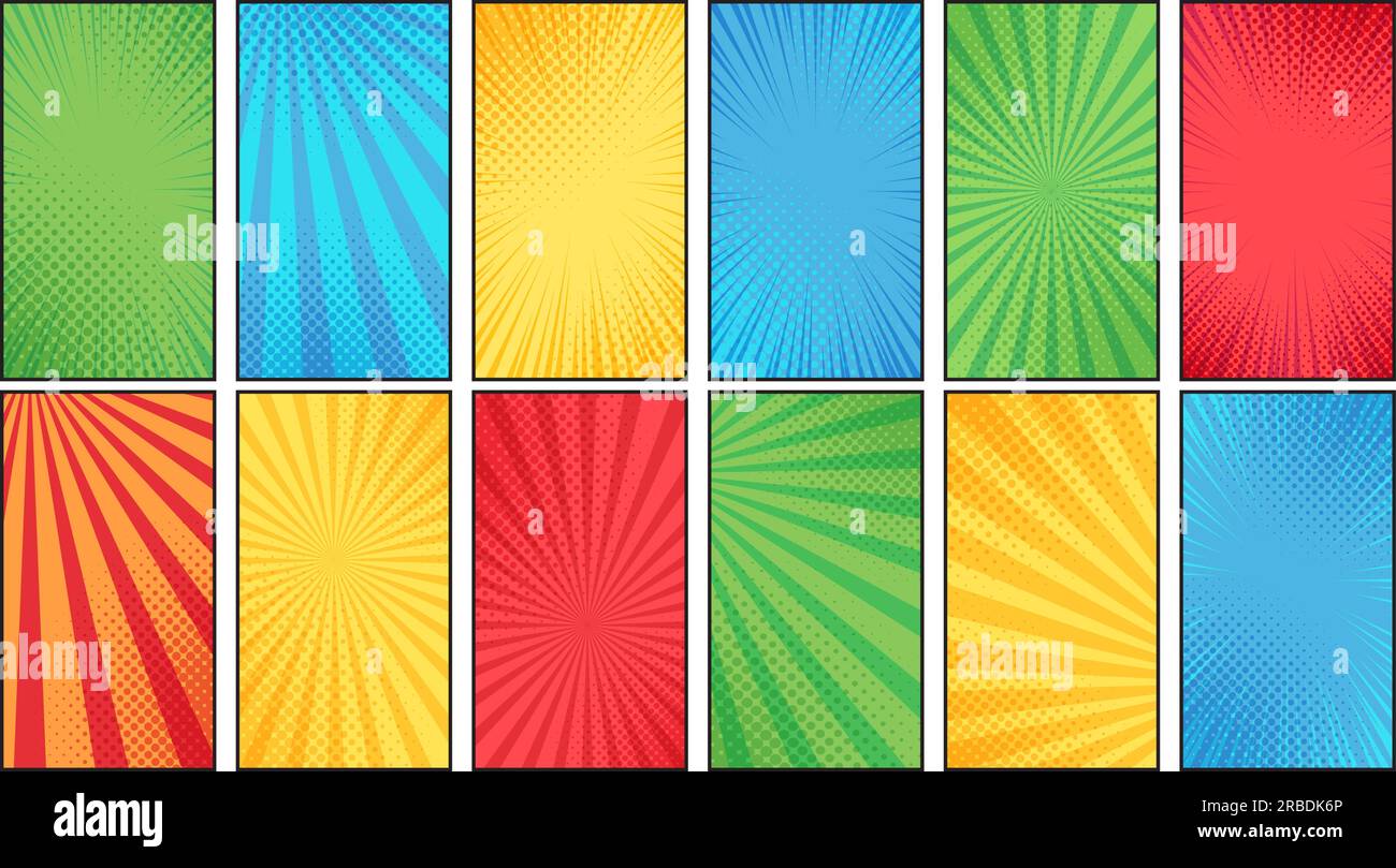 Superhero comic Stock Vector Images - Alamy