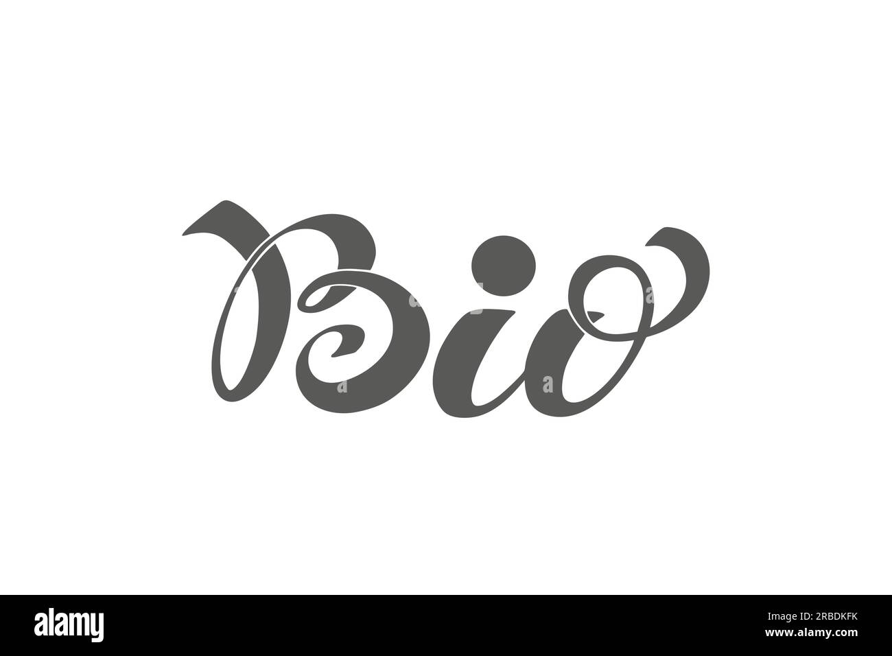 Bio logo. Vector image for labels, emblems for packaging healthy food ...