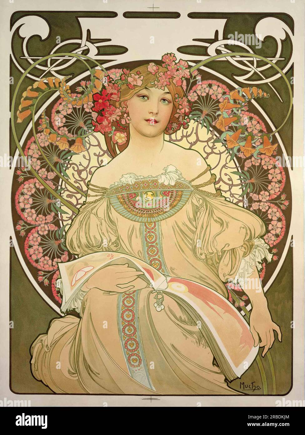 Mucha alphonse 1897 hi-res stock photography and images - Alamy