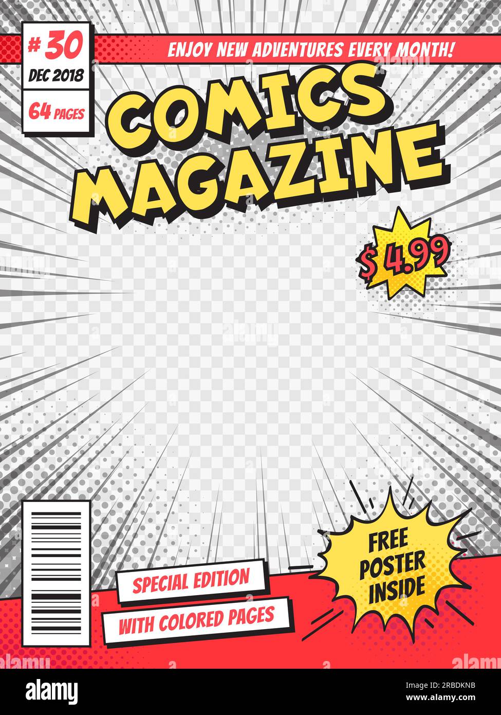 Comic book cover hi-res stock photography and images - Alamy
