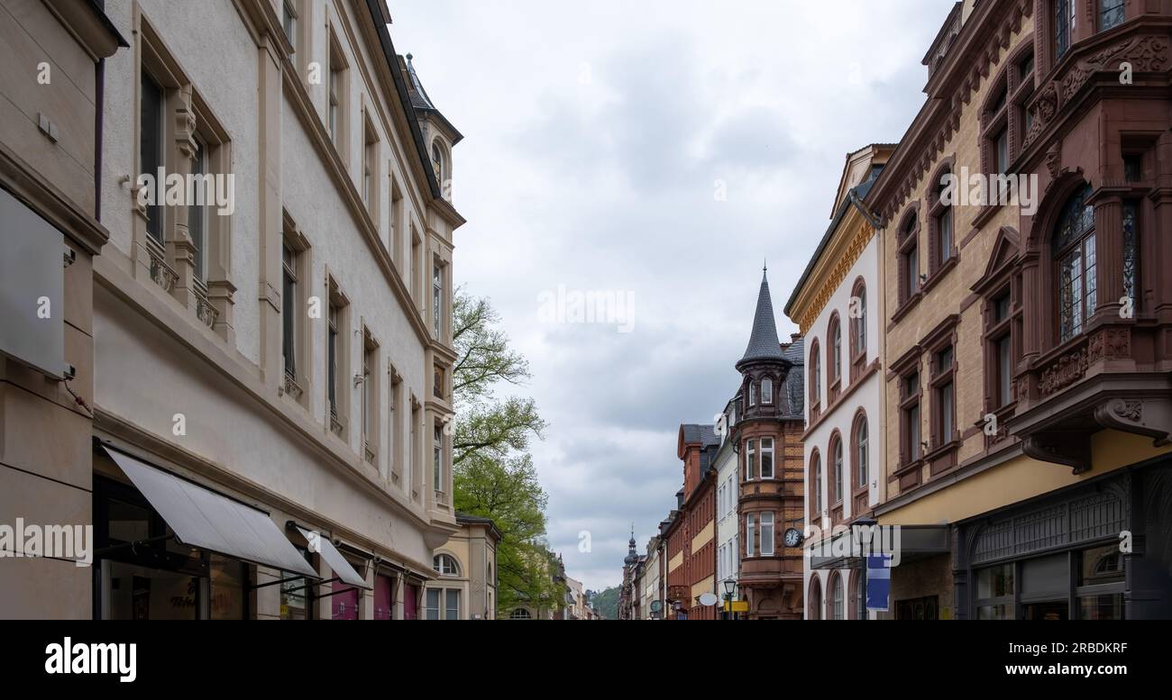 Heidelberg main street hi-res stock photography and images - Alamy