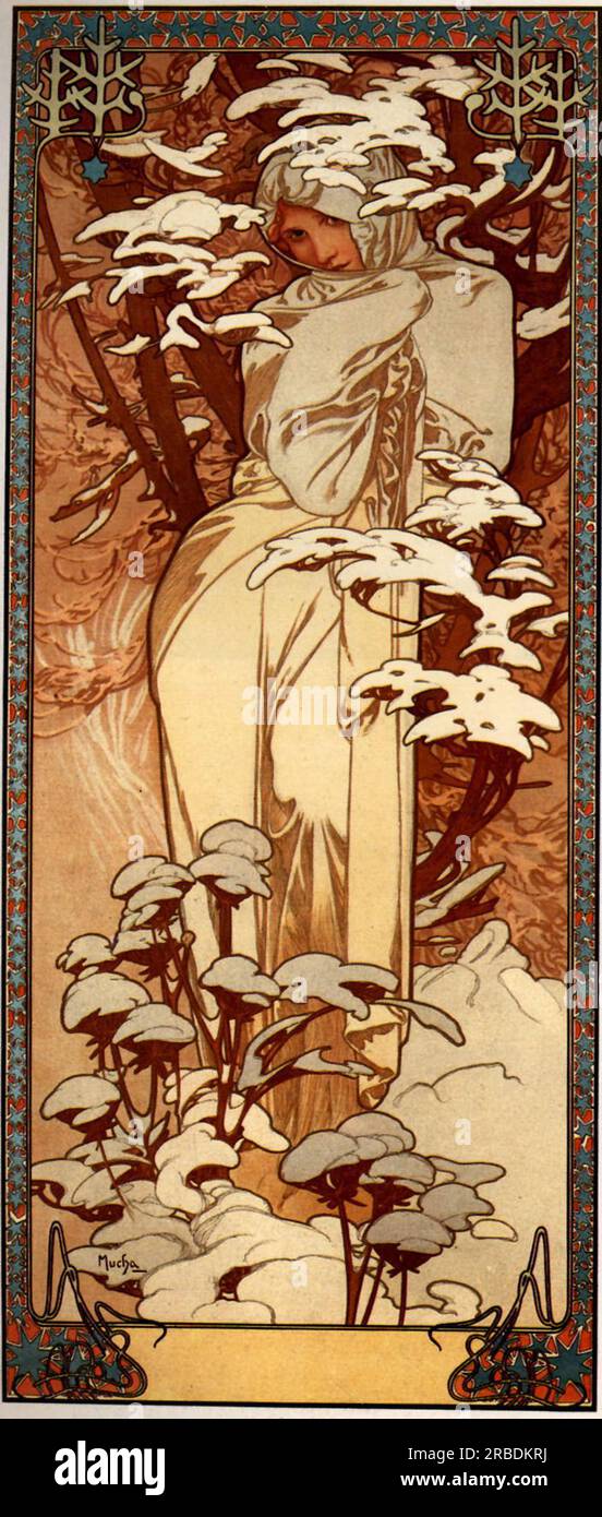 Mucha alphonse 1897 hi-res stock photography and images - Alamy