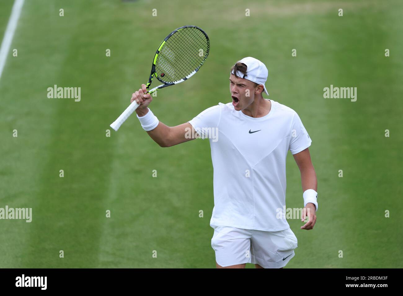 Holger rune wimbledon hi-res stock photography and images - Alamy