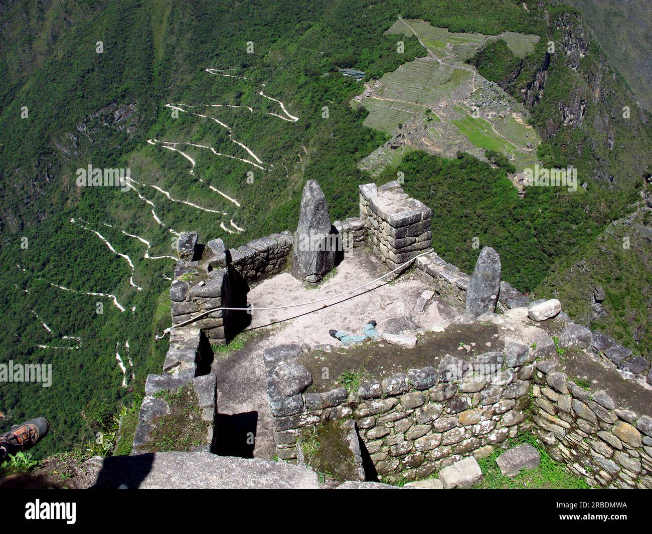 Machu Picchu is capital of the Inca Empire in the Andes mountains, Peru ...