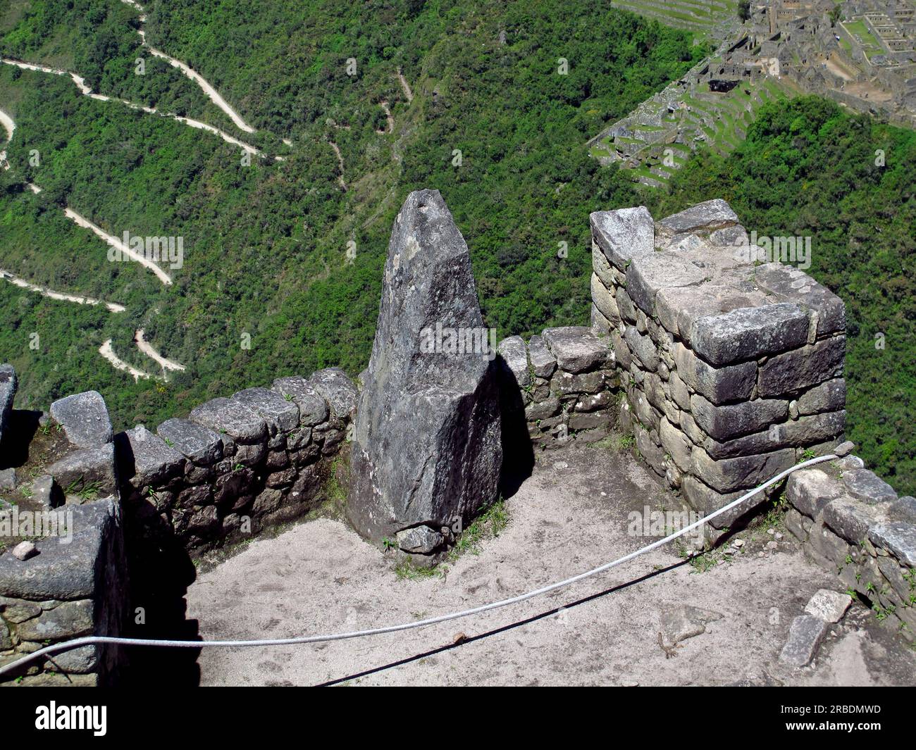 Machu Picchu is capital of the Inca Empire in the Andes mountains, Peru ...