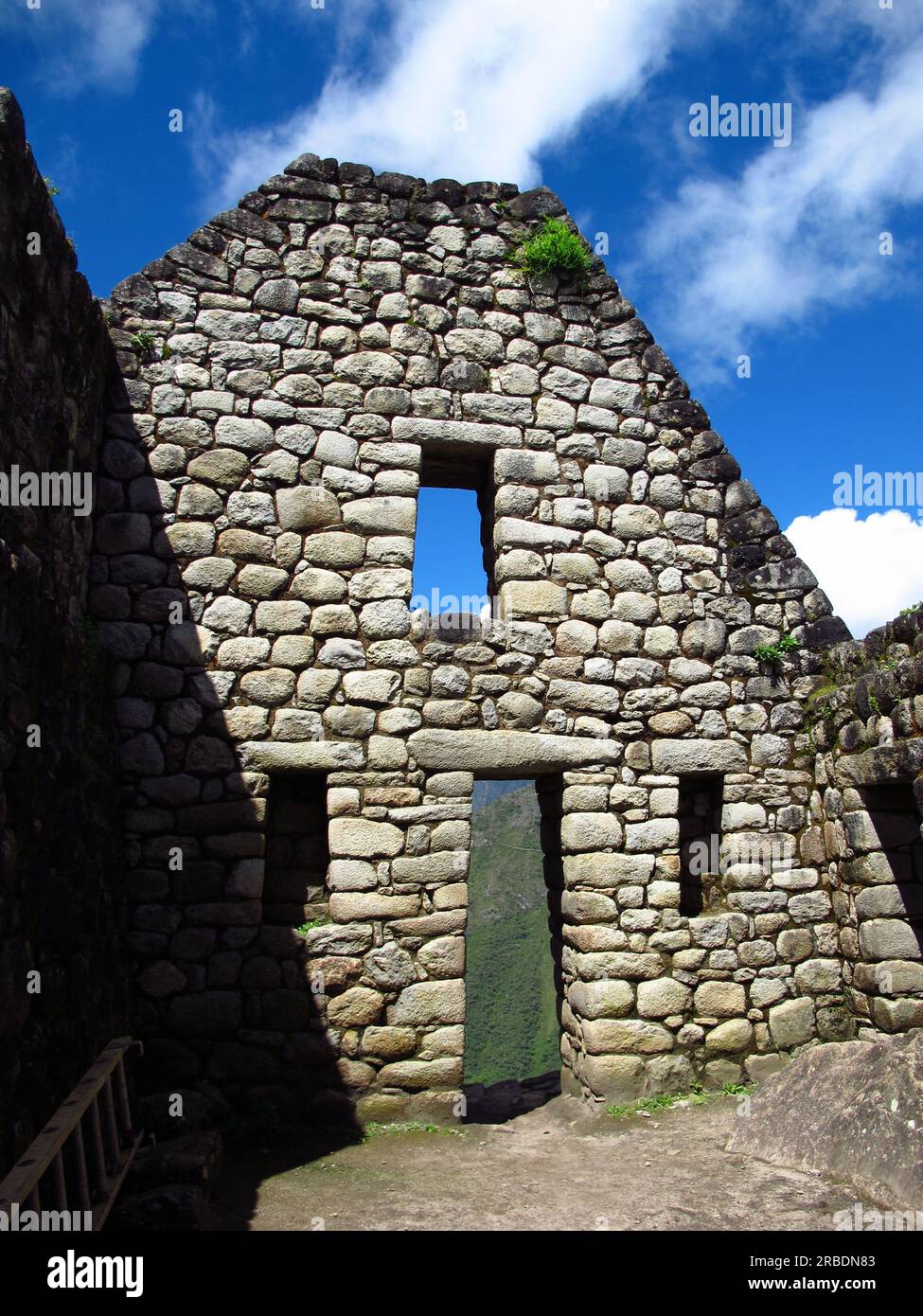 Machu Picchu is capital of the Inca Empire in the Andes mountains, Peru ...