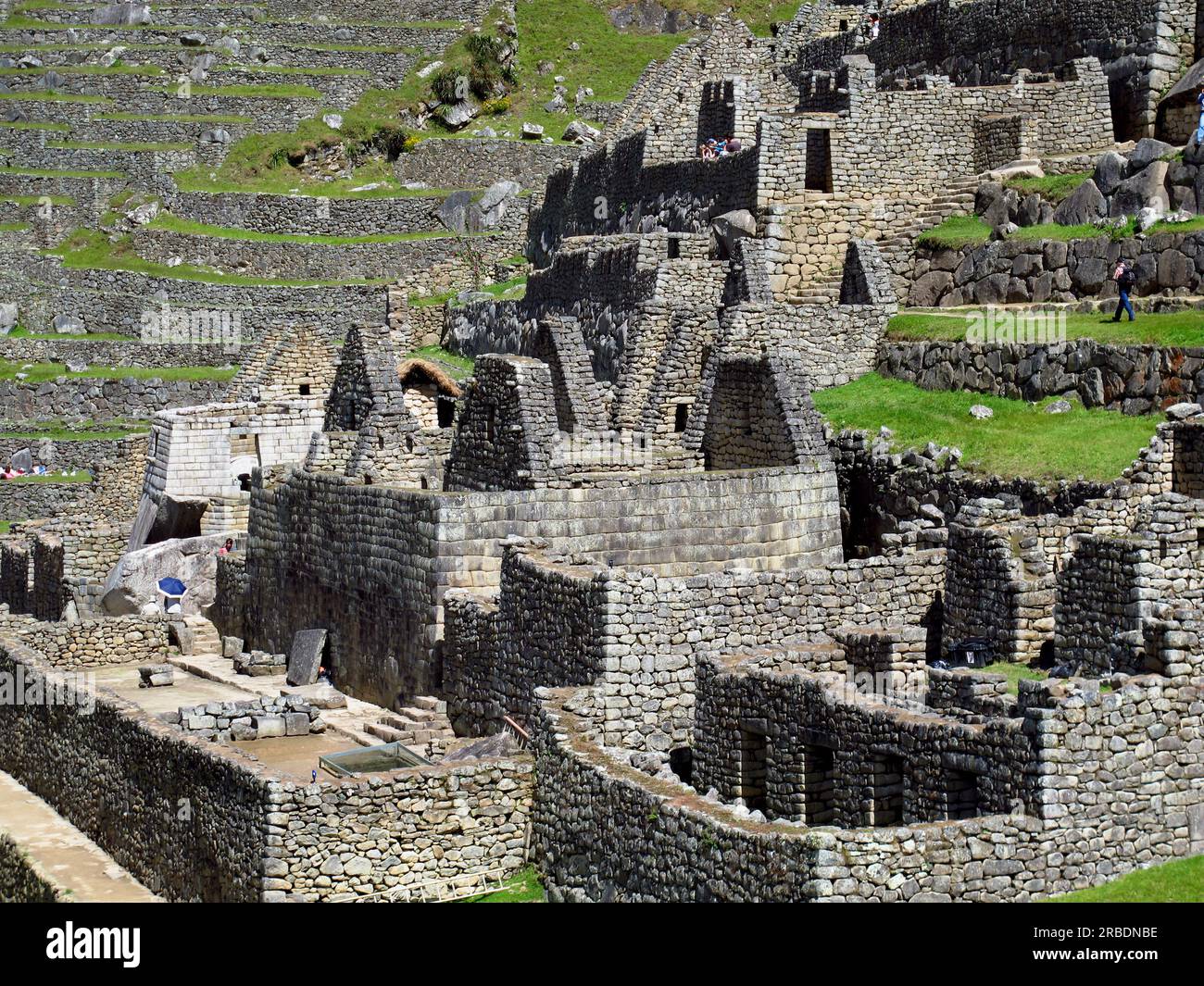 Machu Picchu is capital of the Inca Empire in the Andes mountains, Peru ...