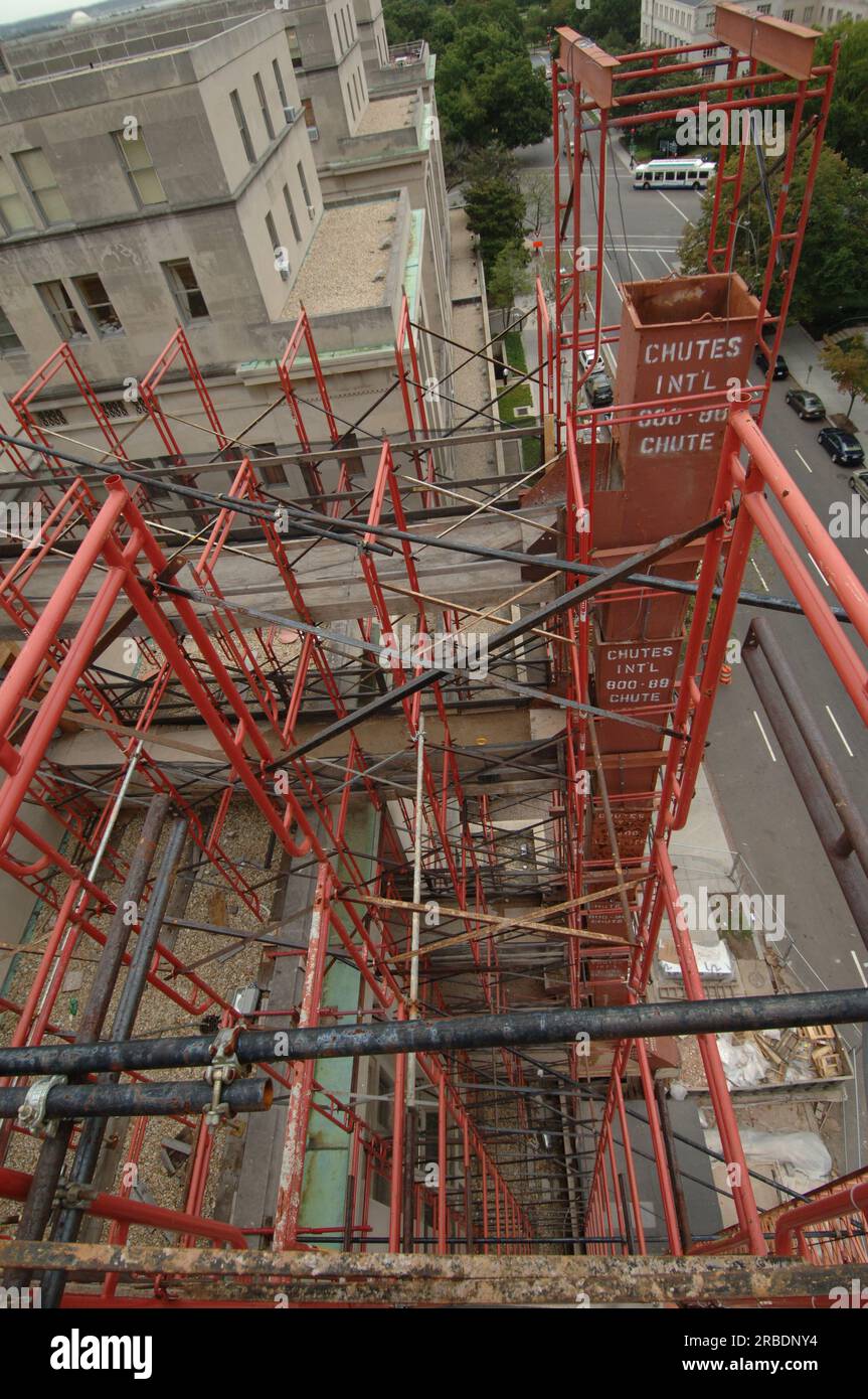 Main Interior Building: views from interior, exterior renovation ...