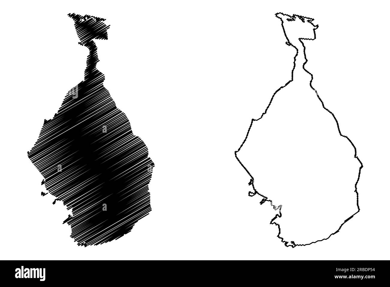 Lake Maracaibo (South America, Bolivarian Republic of Venezuela) map ...